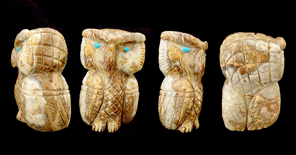 Onyx Bird, Horned Owl by Jonas Hustito – Sunshine Studio
