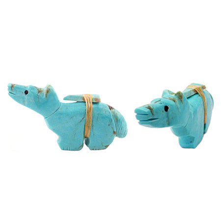 Turquoise Wolf by Marlo Booqua – Sunshine Studio