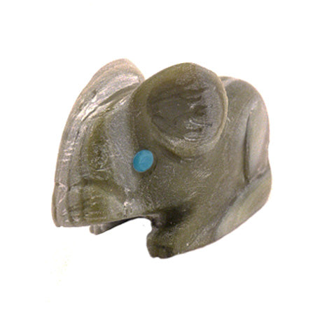 Ricolite (Serpentine) Mouse by Michael Coble – Sunshine Studio