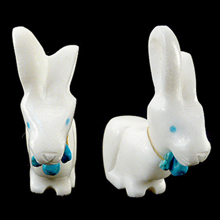 White Marble Rabbit by Andres Lementino – Sunshine Studio