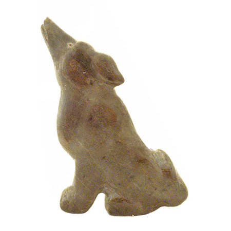 Nutria Travertine Howling Wolf by Fred Bowannie – Sunshine Studio