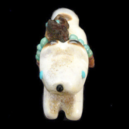 Antler Fox With Bird by Raymond Tsalate – Sunshine Studio