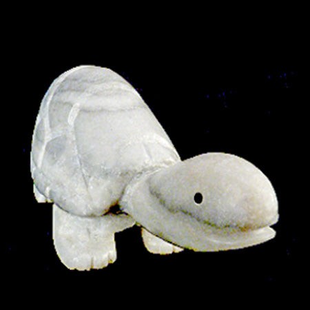 Aqua Blue Marble Trutle by Corwin Yamutewa – Sunshine Studio